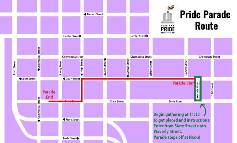 Pride Parade & Block Party 2025 - Salem Capital Pride